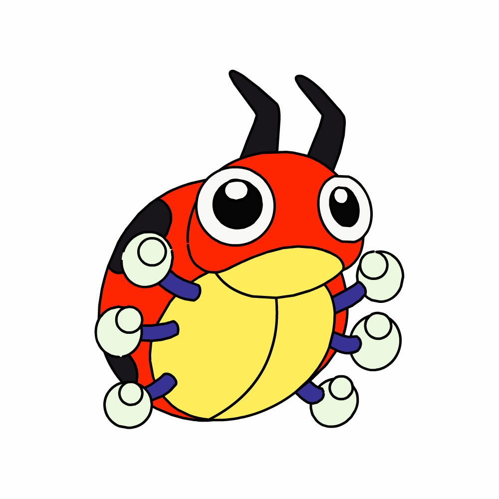 165 Ledyba | PokeFace