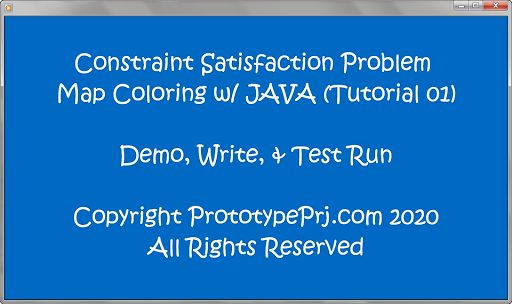 Prototype Project: CSP (Constraint Satisfaction Problem) Map Coloring w ...