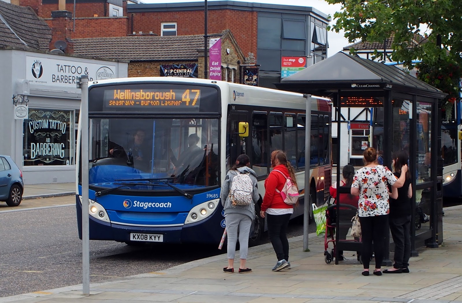 Around the County Towns of England - by Bus: The Buses