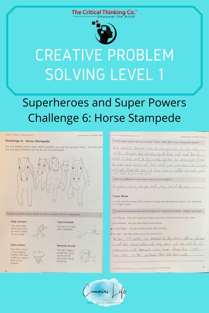 Cummins Life: Creative Problem Solving Level 1 from The Critical ...