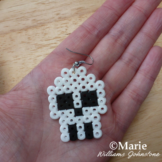 How to Make Perler Bead Earrings Instructions