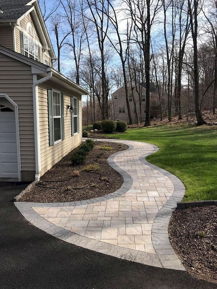 60 Amazing Front Yard Pathway Landscaping Design Ideas | ARA HOME