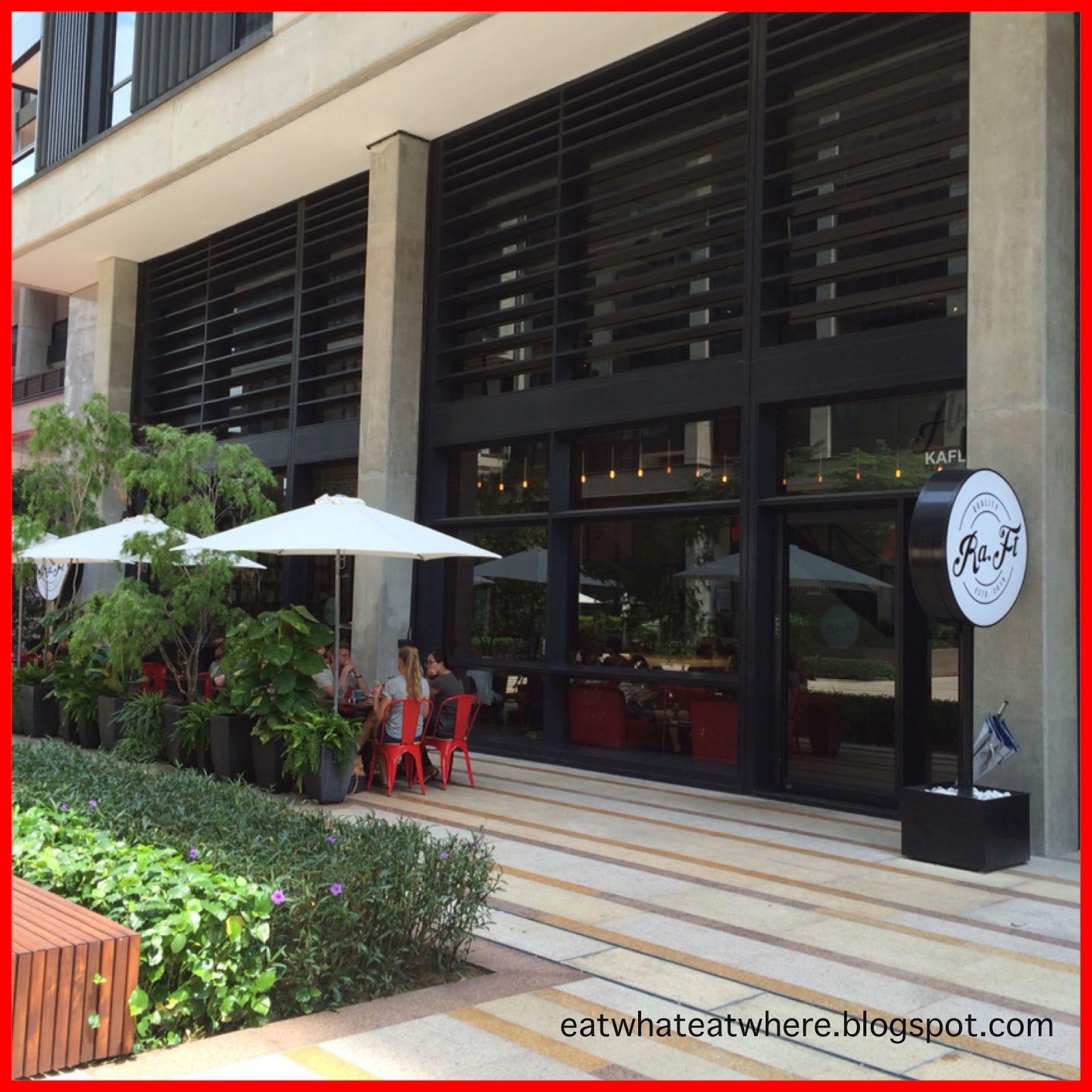 Eat what, Eat where?: Ra.Ft Cafe/Bistro @ Arcoris Plaza, Mont Kiara