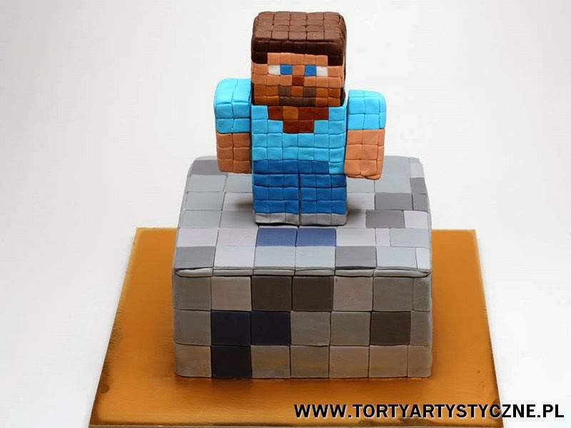 Torty Poznań: Tort Minecraft