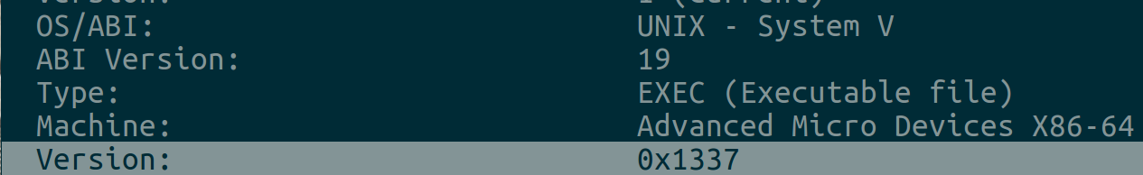 Introduction to the ELF Format : The ELF Header (Part I)