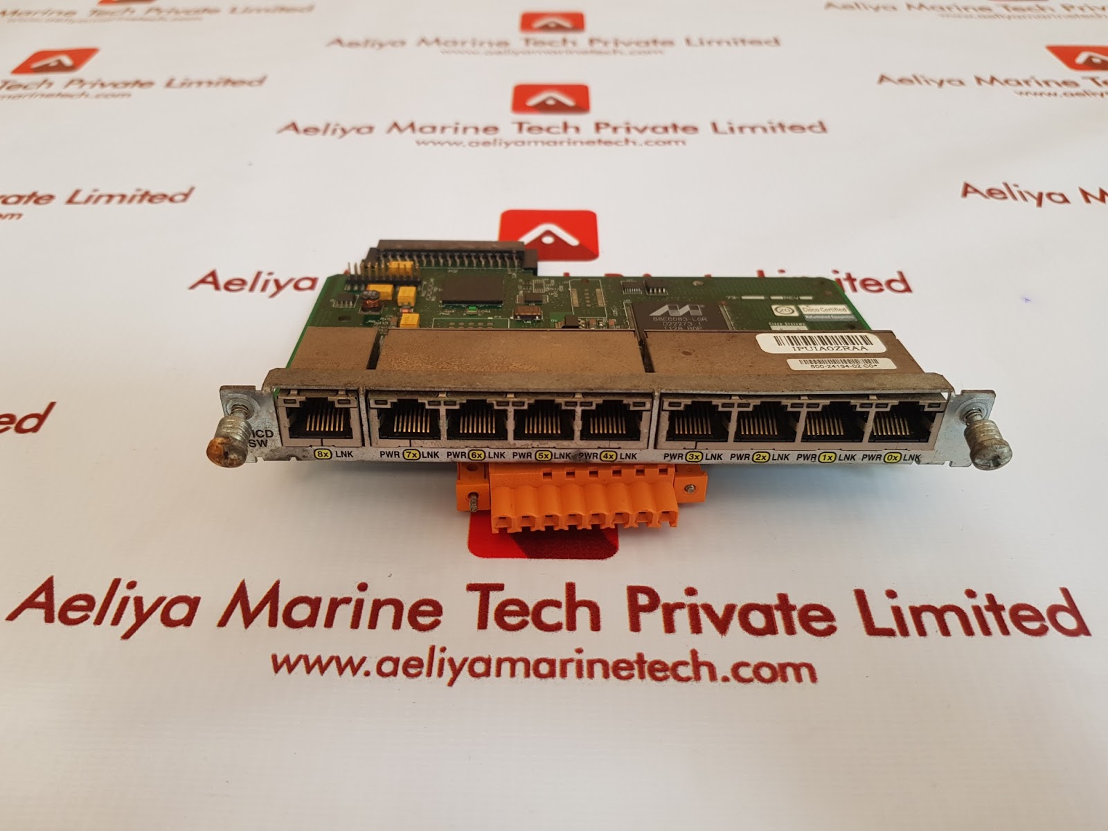 CISCO SYSTEMS HWIC-D-9ESW ETHERNET SWITCH INTERFACE CARD - Aeliya Marine