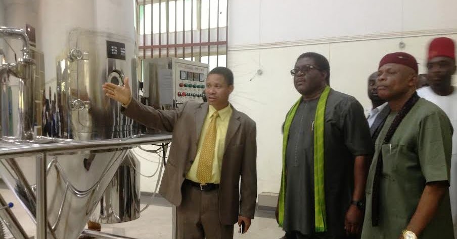 Imo State Government blog: Bioprocessing plant commissioned in Imo