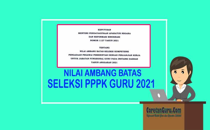 Ambang Batas Seleksi Pppk Guru Tk Sd Smp Sma Sma Terbaru Coretan Guru