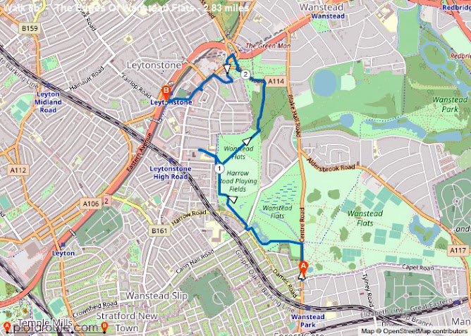 WALK 8B - EDGES - FOREST GATE TO LEYTONSTONE