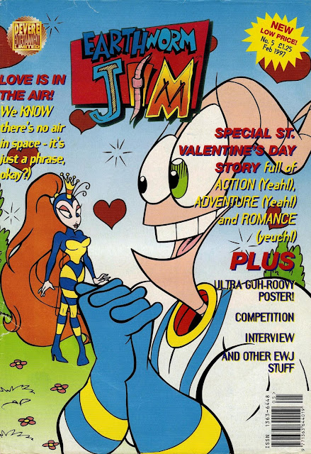 Boys Adventure Comics: UPDATED: Earthworm Jim comic