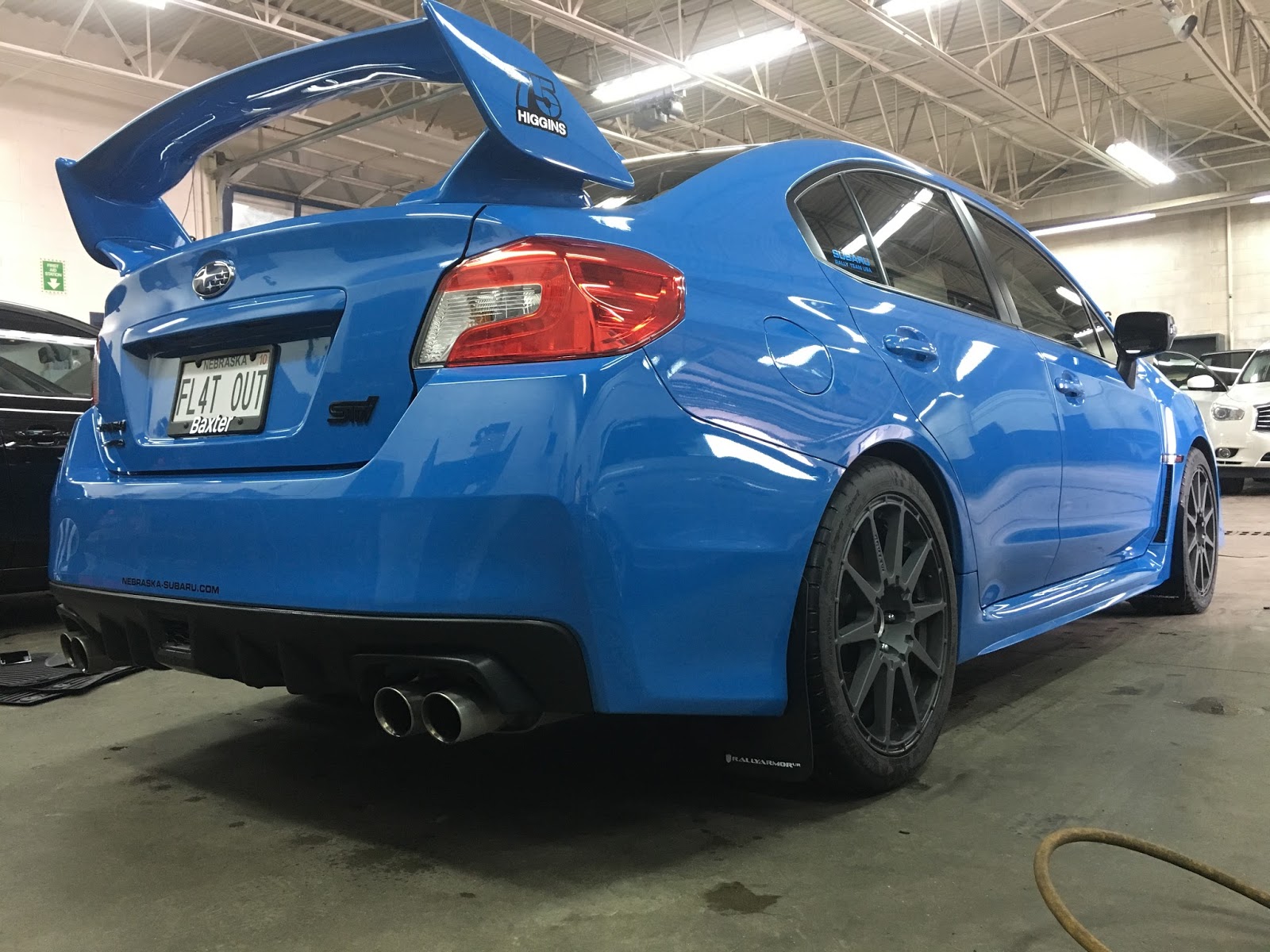 All We'll Drive: The Next Stage - "Higgins Blue" STI