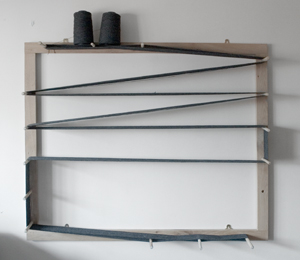 The Hessian Sack: Homemade Warping Frame