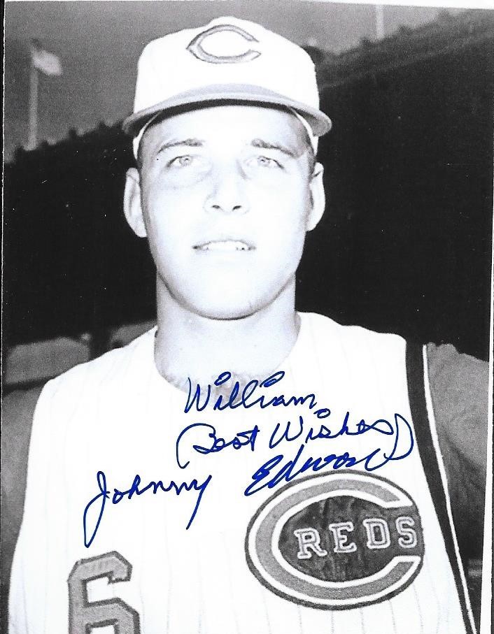 foul bunt: TTM Success - Johnny Edwards