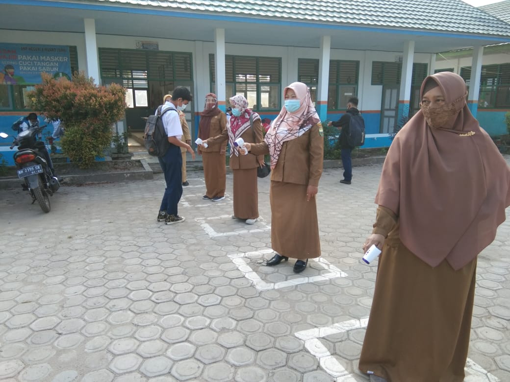 KESIAPAN SMP NEGERI 8 MUARO JAMBI DALAM PEMBELAJARAN TATAP MUKA DENGAN ...