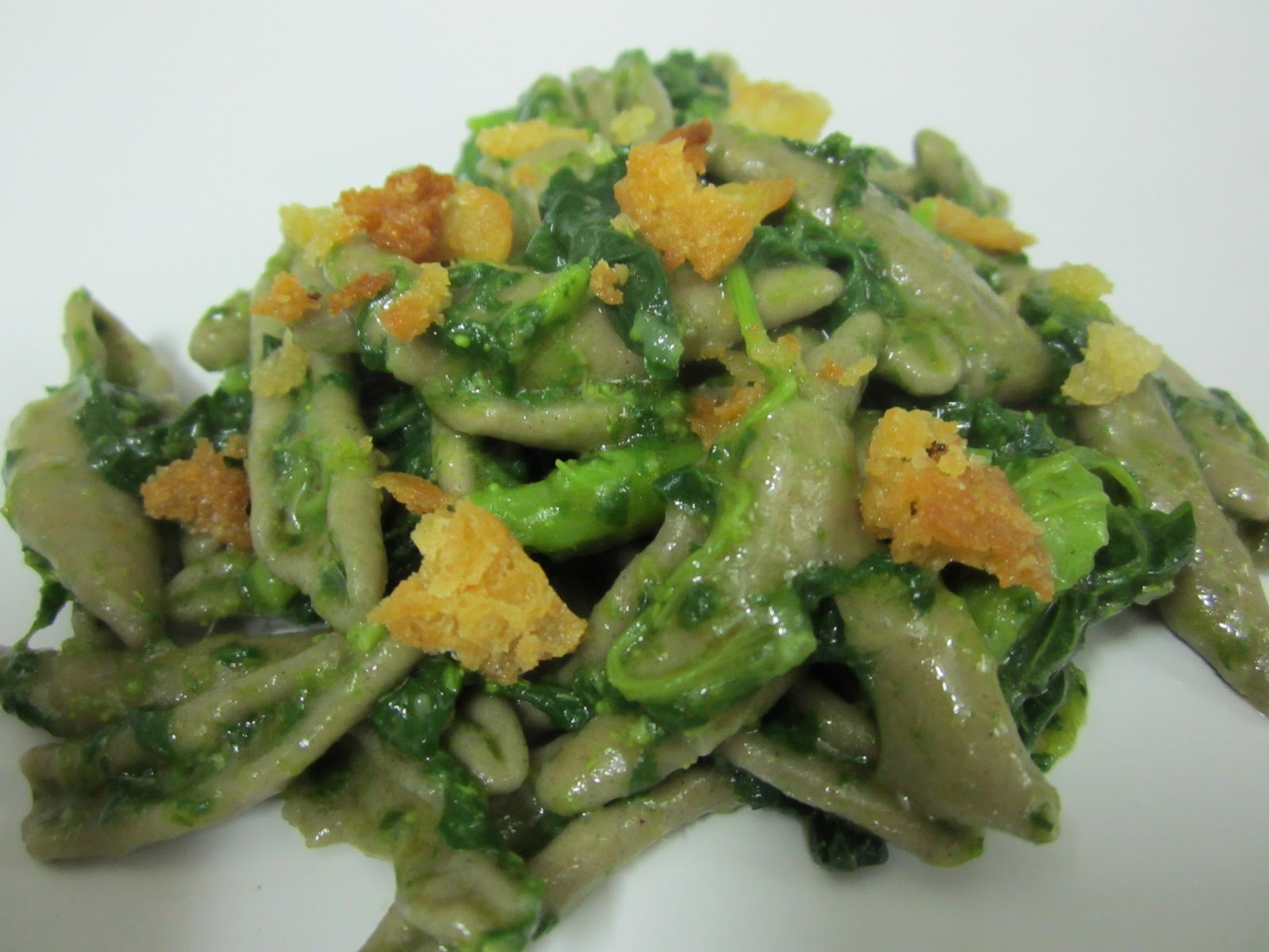 Capunti di grano arso con cime di rape alla pugliese. | Peppe ai fornelli