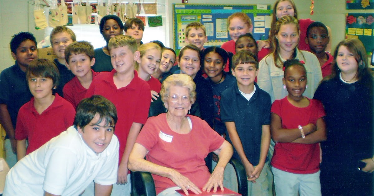Tammany Family: Evelyn Pittman Visits Folsom Elementary
