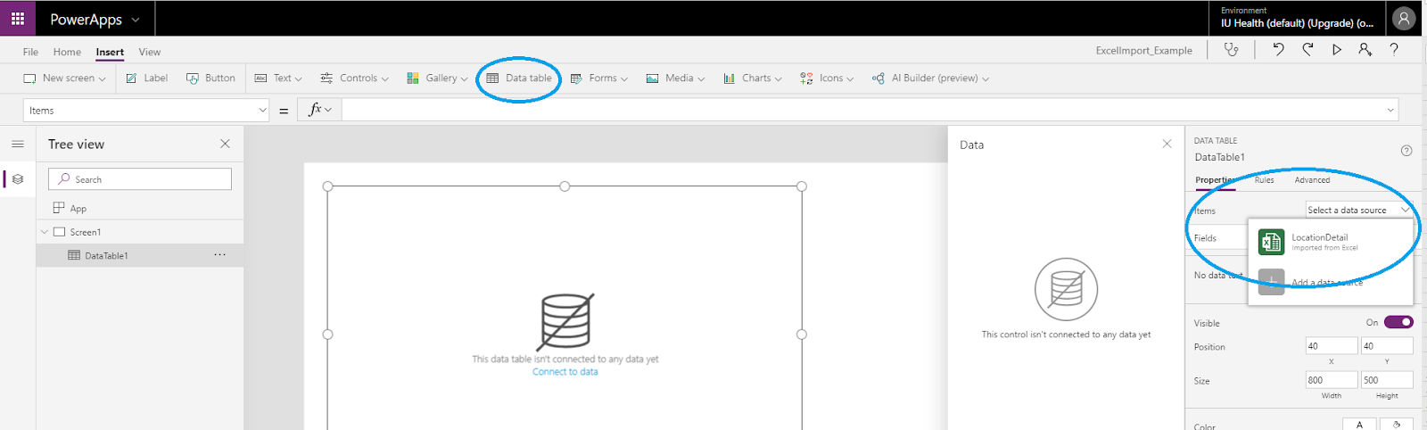 Persnickety about PowerApps: Importing Excel data into PowerApps