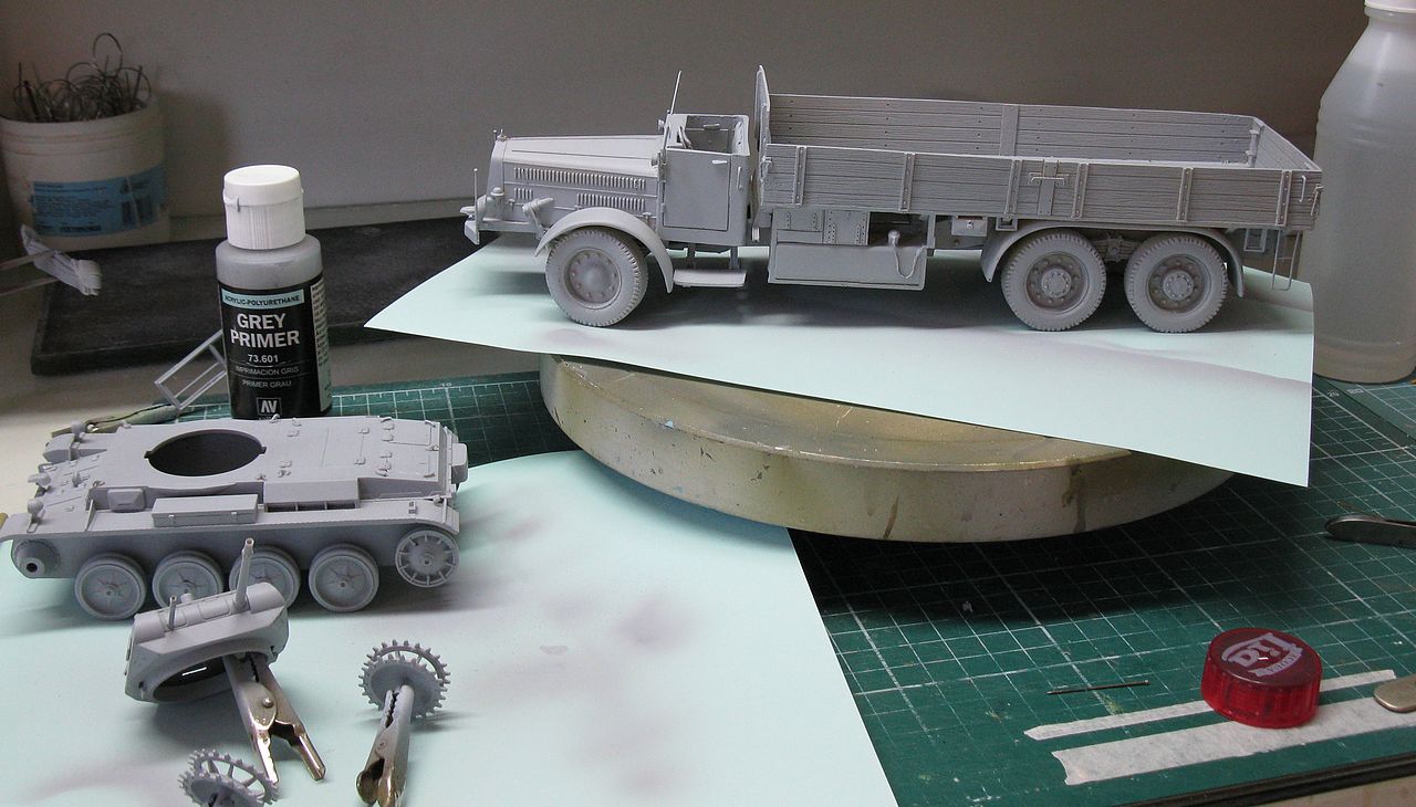 Panzerserra Bunker- Military Scale Models in 1/35 scale: Faun L900 D567 ...