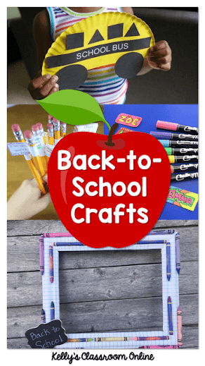 Kelly's Classroom Online: Back-to-School Crafts for Kids
