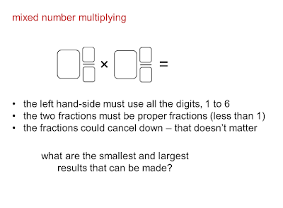 MEDIAN Don Steward mathematics teaching: multiplying mixed numbers