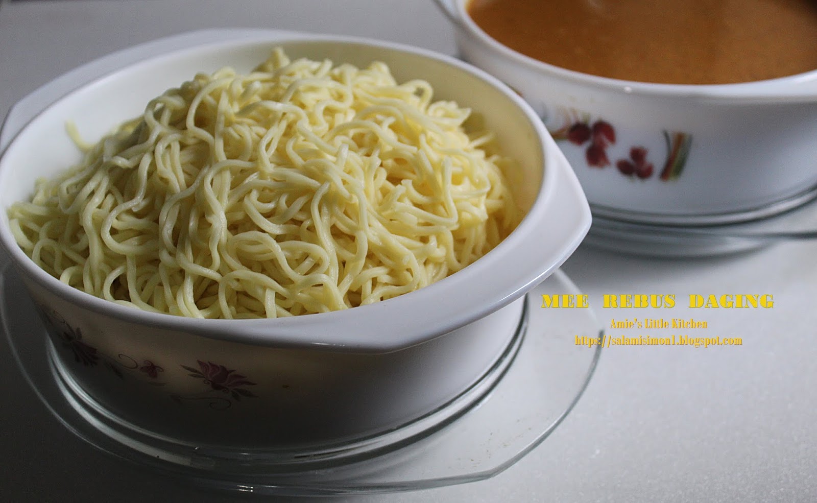 Mee Rebus Daging - Amie's Little Kitchen