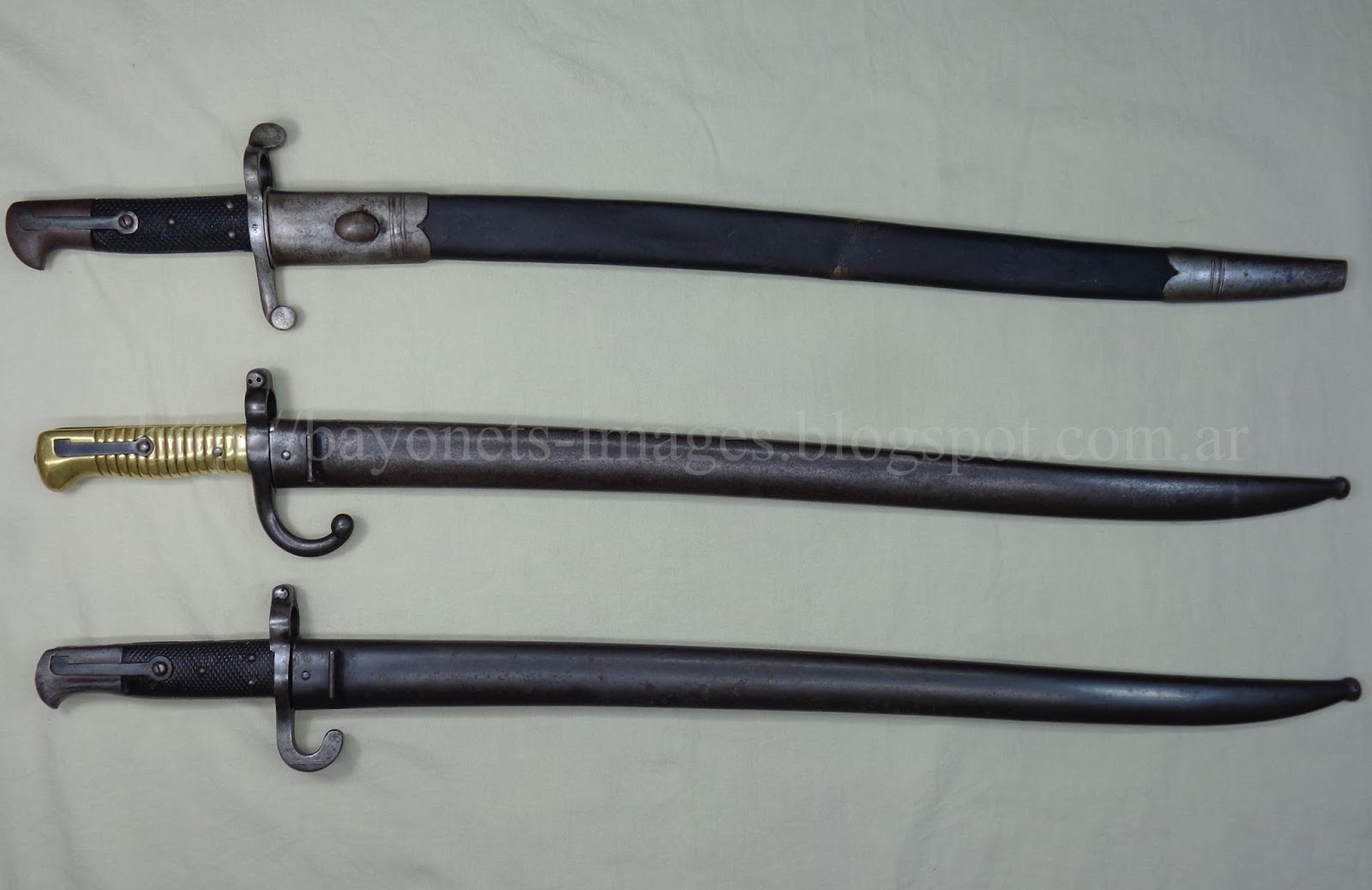 Bayonetas antiguas y modernas acompañadas de sus imágenes: sable ...