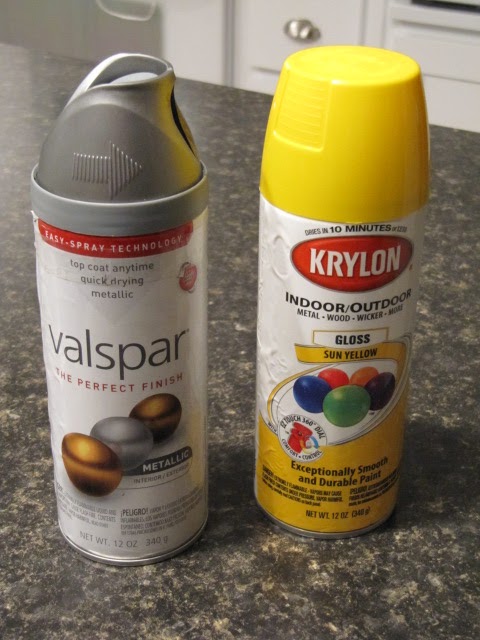 Sew Many Ways...: Courtney's Room..Spray Painting Ideas