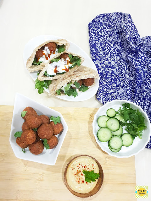 From my kitchen...: Falafel Pita Pocket