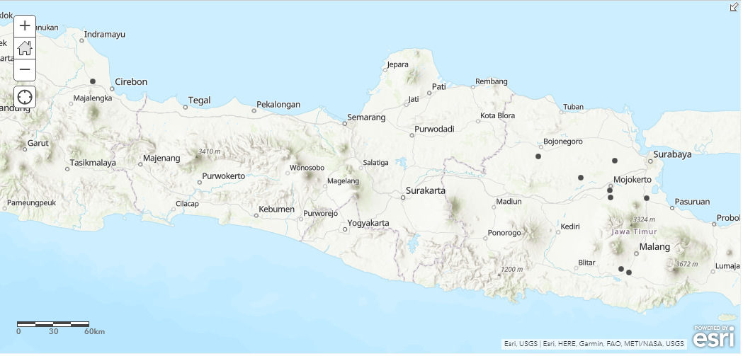 My Story Blog: Sebaran Peta Tematik Mahasiswa FPIK UB