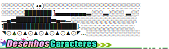 Desenhos caracteres Ƹ̵̡Ӝ̵̨̄Ʒ letras diferentes para nicks ascii Arte ...