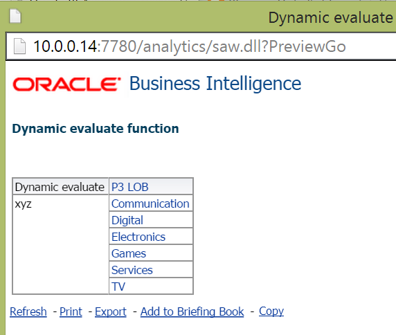 Vishal's blog: Making OBIEE 11g Evaluate function dynamic