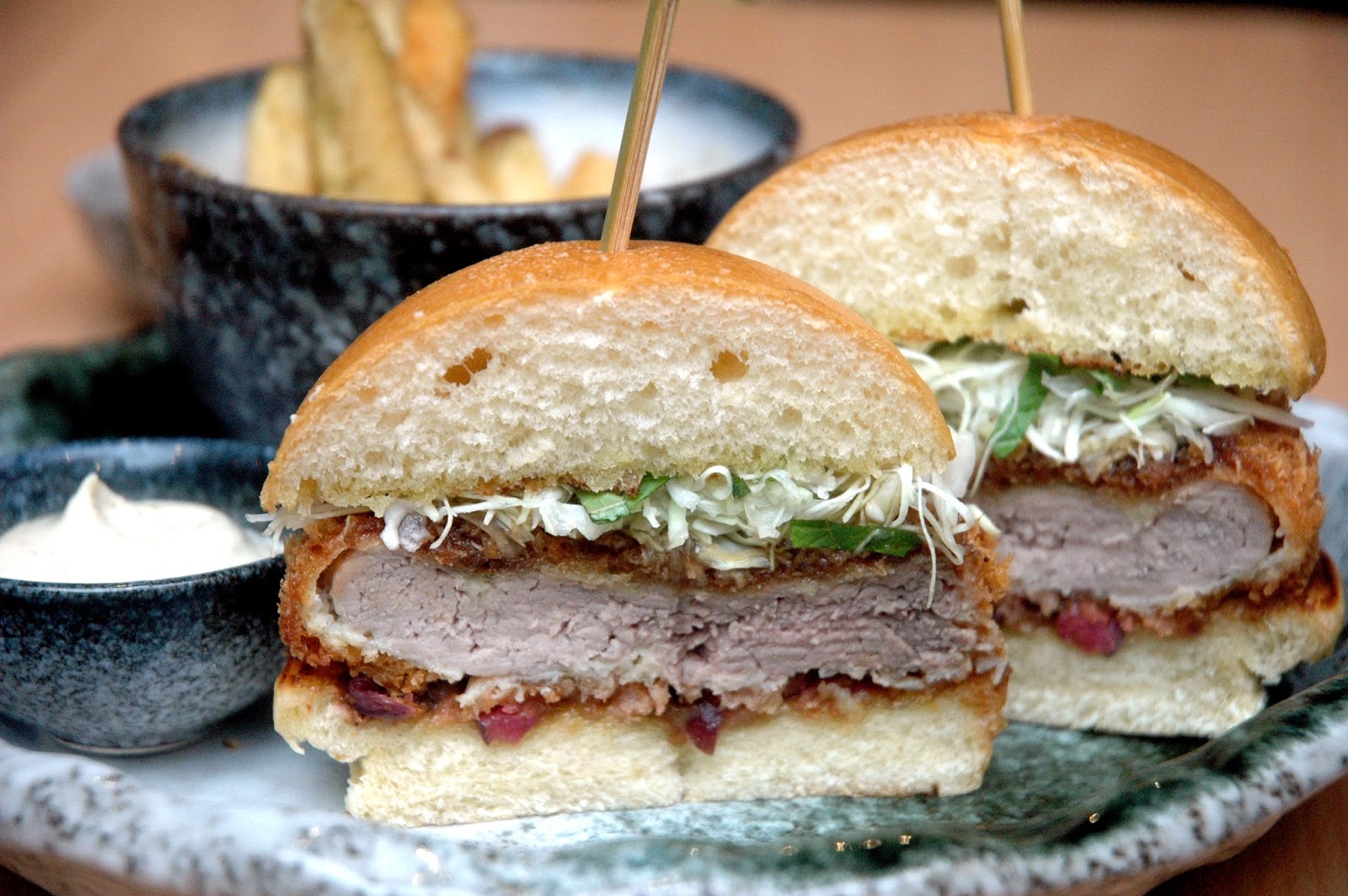 DUDE FOR FOOD: Innovation Never Stops: The Katsu Burger by Yabu