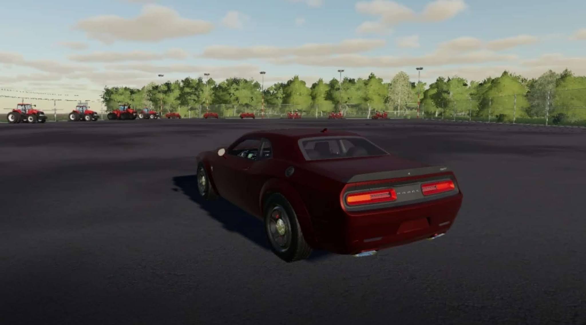 FS19 Dodge Demon v1.0 - FS 19 & 22 USA Mods Collection