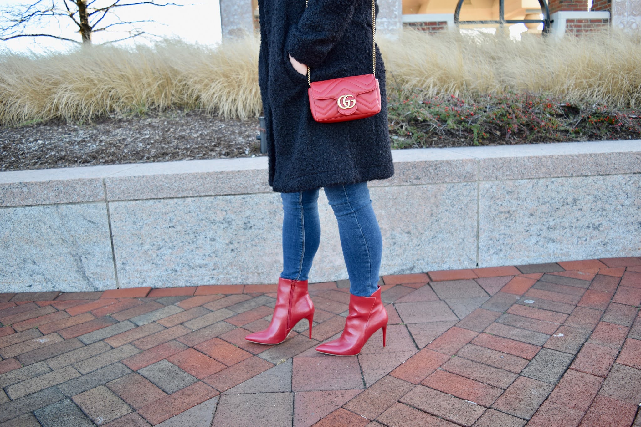HOW TO WEAR RED IN THE WINTER | Styling with Nina