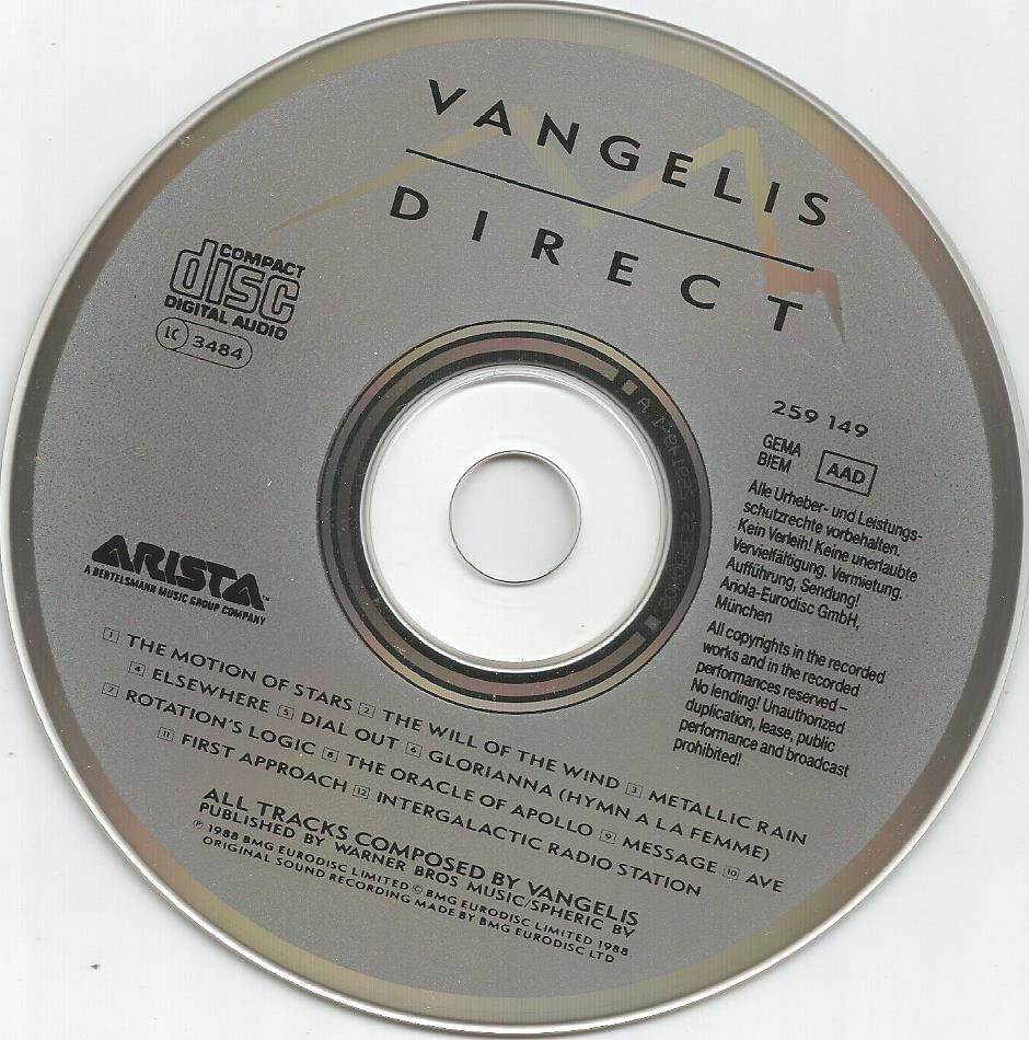 CD-BOX-017: Vangelis