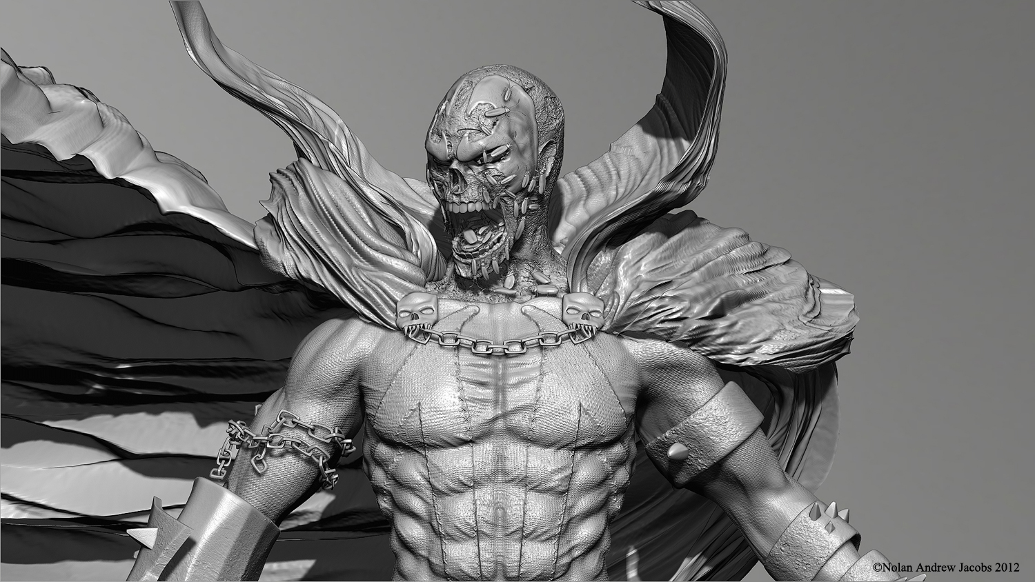 Nolan Jacobs Art Blog: Todd McFarlanes Spawn Zbrush