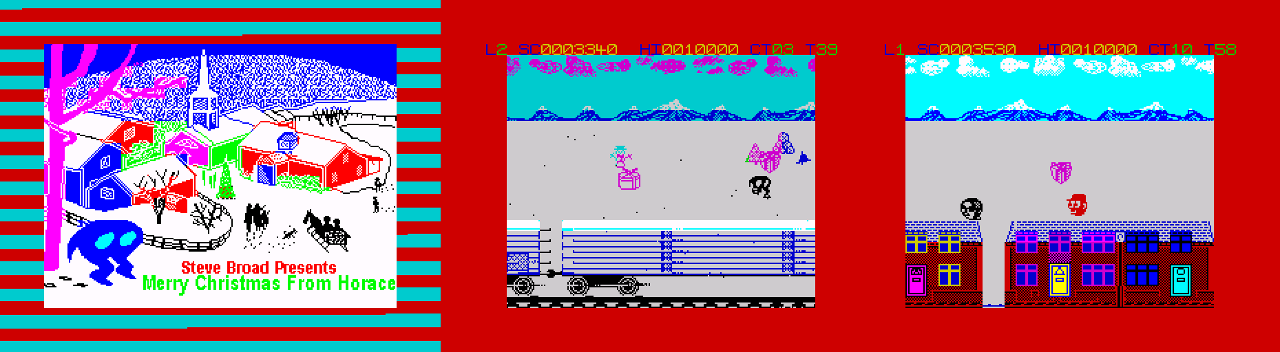 FRGCB - Finnish Retro Game Comparison Blog: TWOFER #22: Horace Classics (Sinclair Research Ltd ...