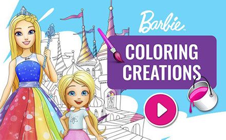Barbie Coloring Pages Game ~ Coloring Pages