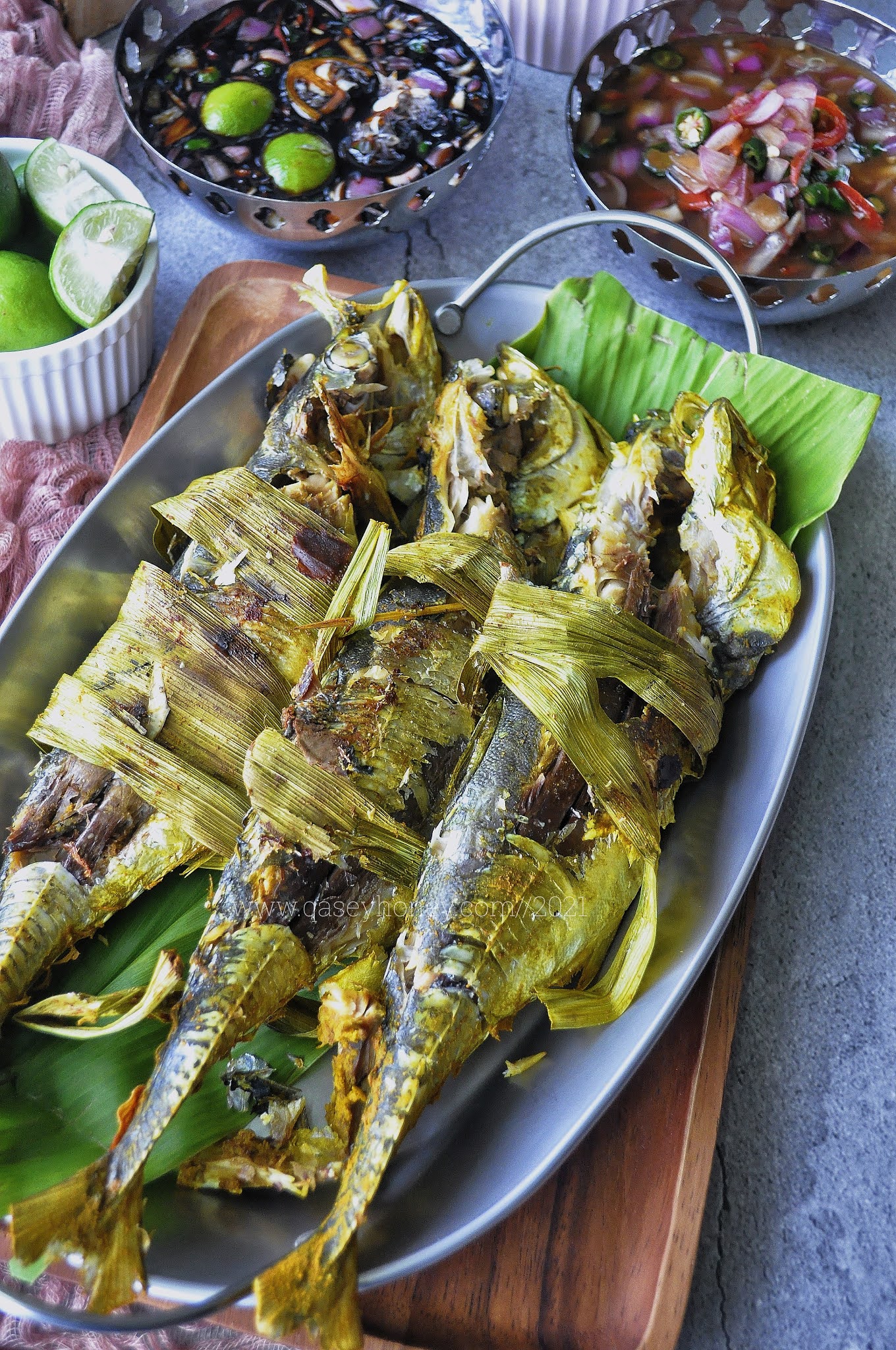 Ikan Cencaru Goreng Dan Sambal Kicap