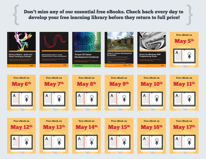 TESTHEAD: Packt Publishing Rolls Out More FREE Learning TESTHEAD: Packt Publishing Rolls Out More FREE Learning