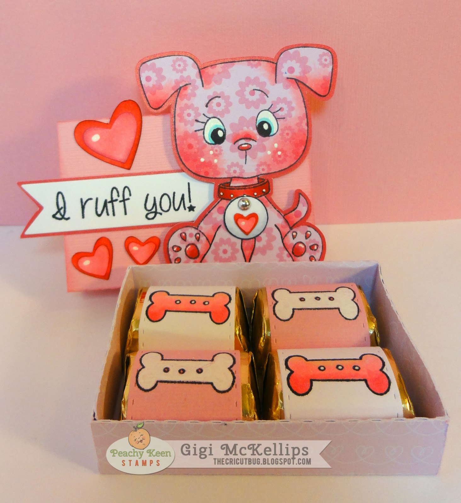 The Cricut Bug: I Ruff You Valentine Treat Box