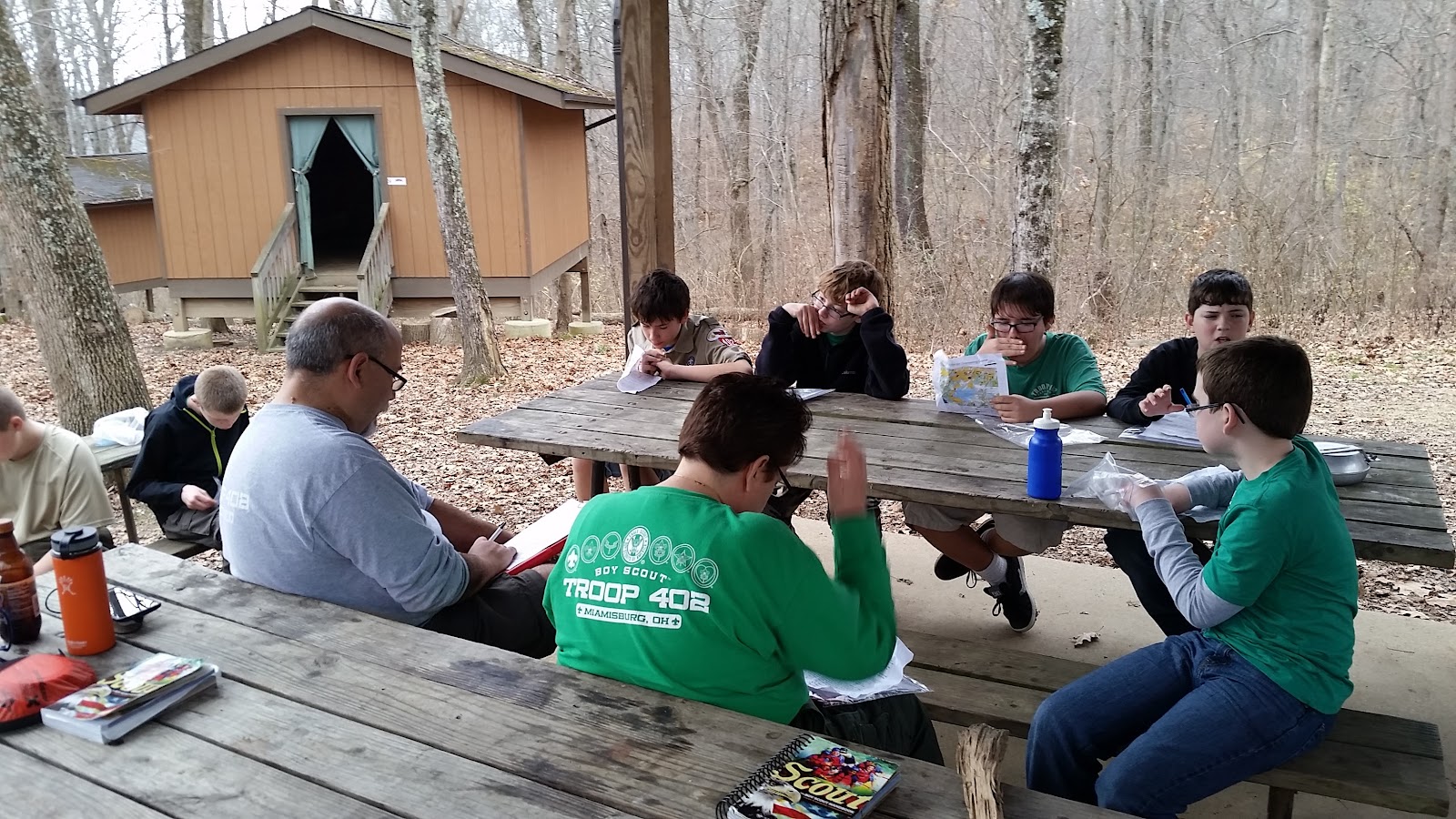 Troop 402 Miamisburg Ohio: Campout & Orienteering - at Camp Friedlander