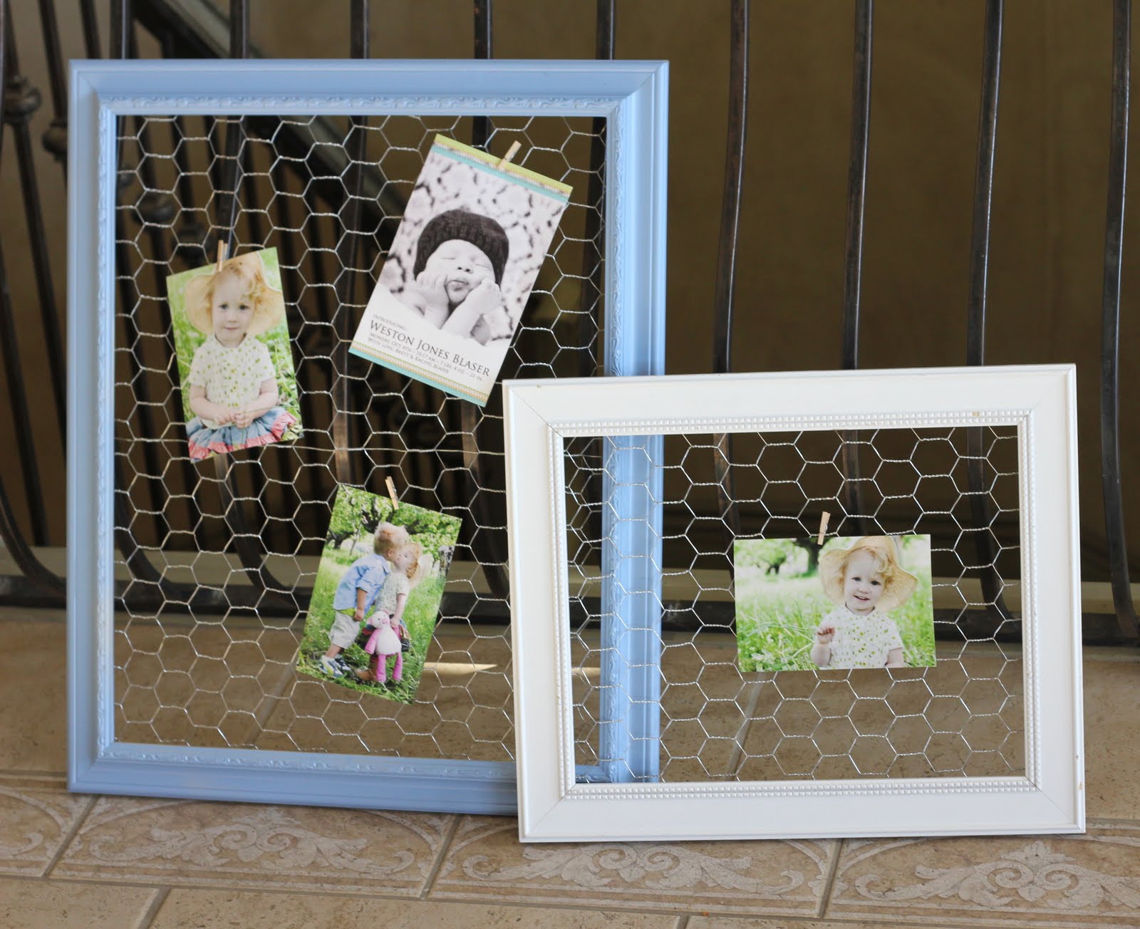 Bridgey Widgey: Chicken Wire Frames