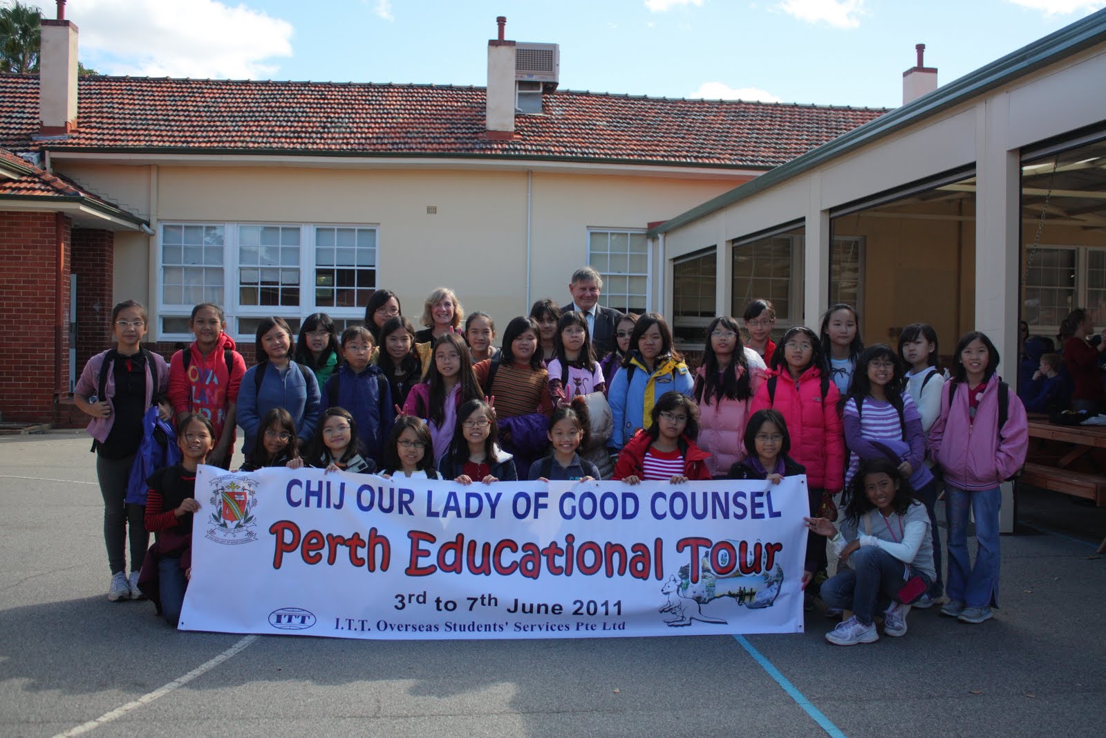 CHIJ Our Lady of Good Counsel Perth Trip 2011: Day 5 - Belmont Primary