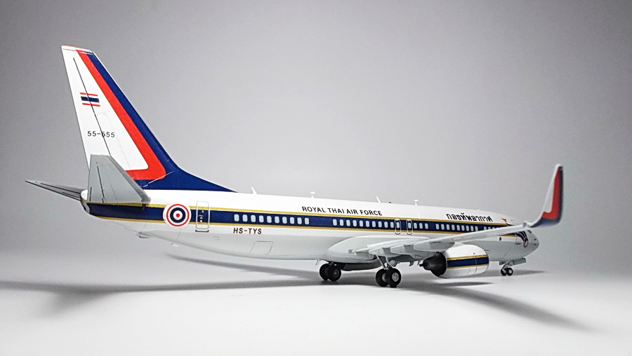 Thailandscale144: BOEING 737-800 Royal Flight - Royal Thai Air Force