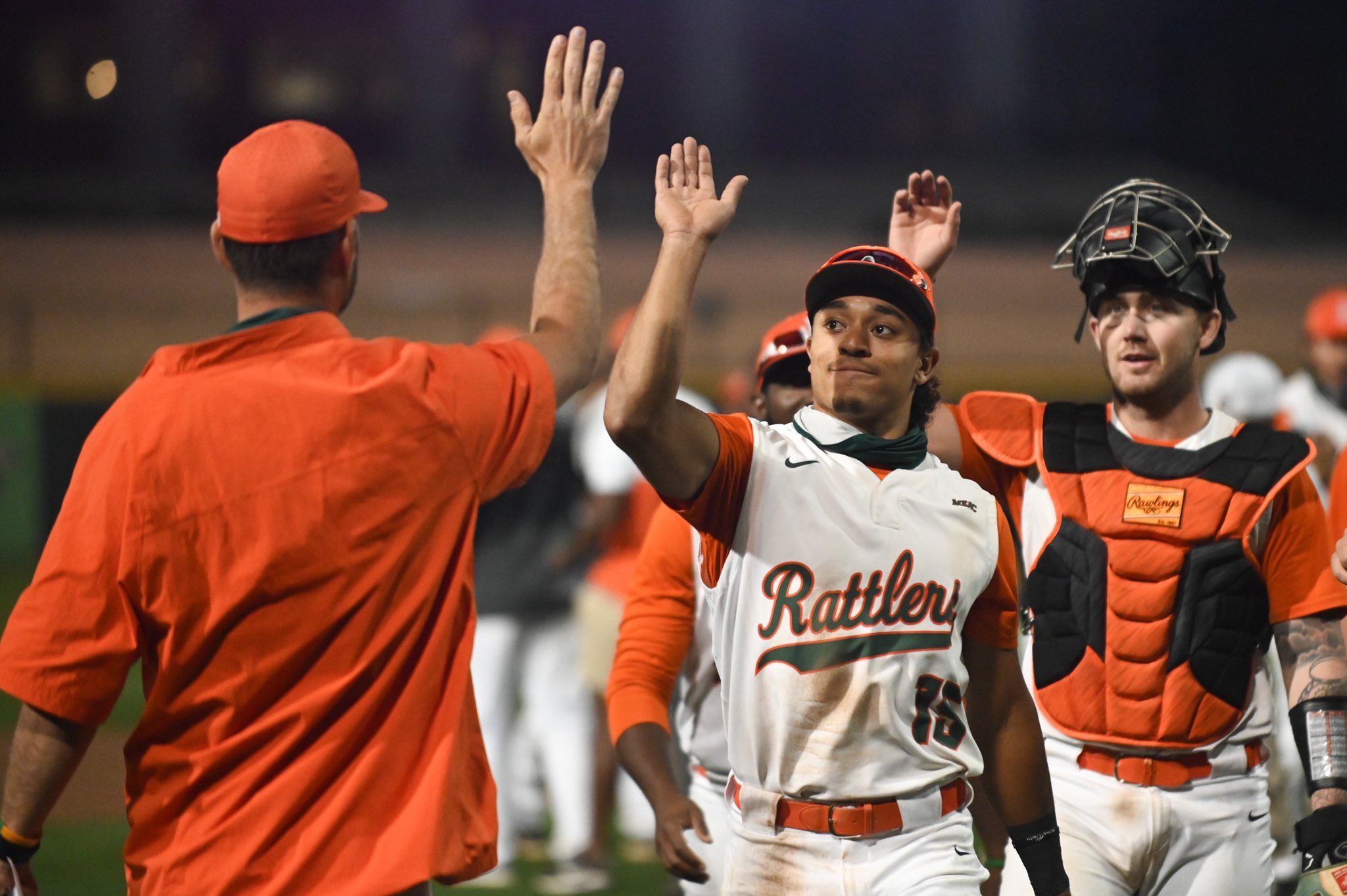 Rattler baseball team notches first win of season against Grambling 7-4