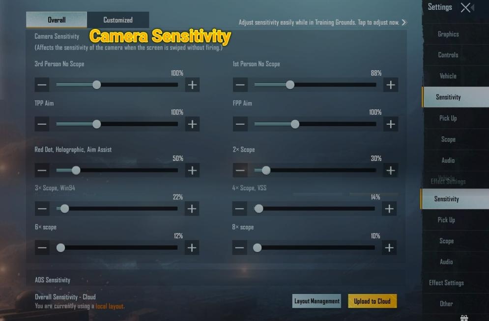 Best 4 Finger Claw BGMI + Control Code and Sensitivity Code, Best 4 ...