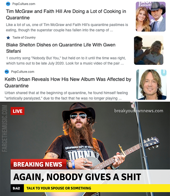 Farce the Music: More Monday Memes: Dan + Shay, Cody Jinks, Brad Paisley