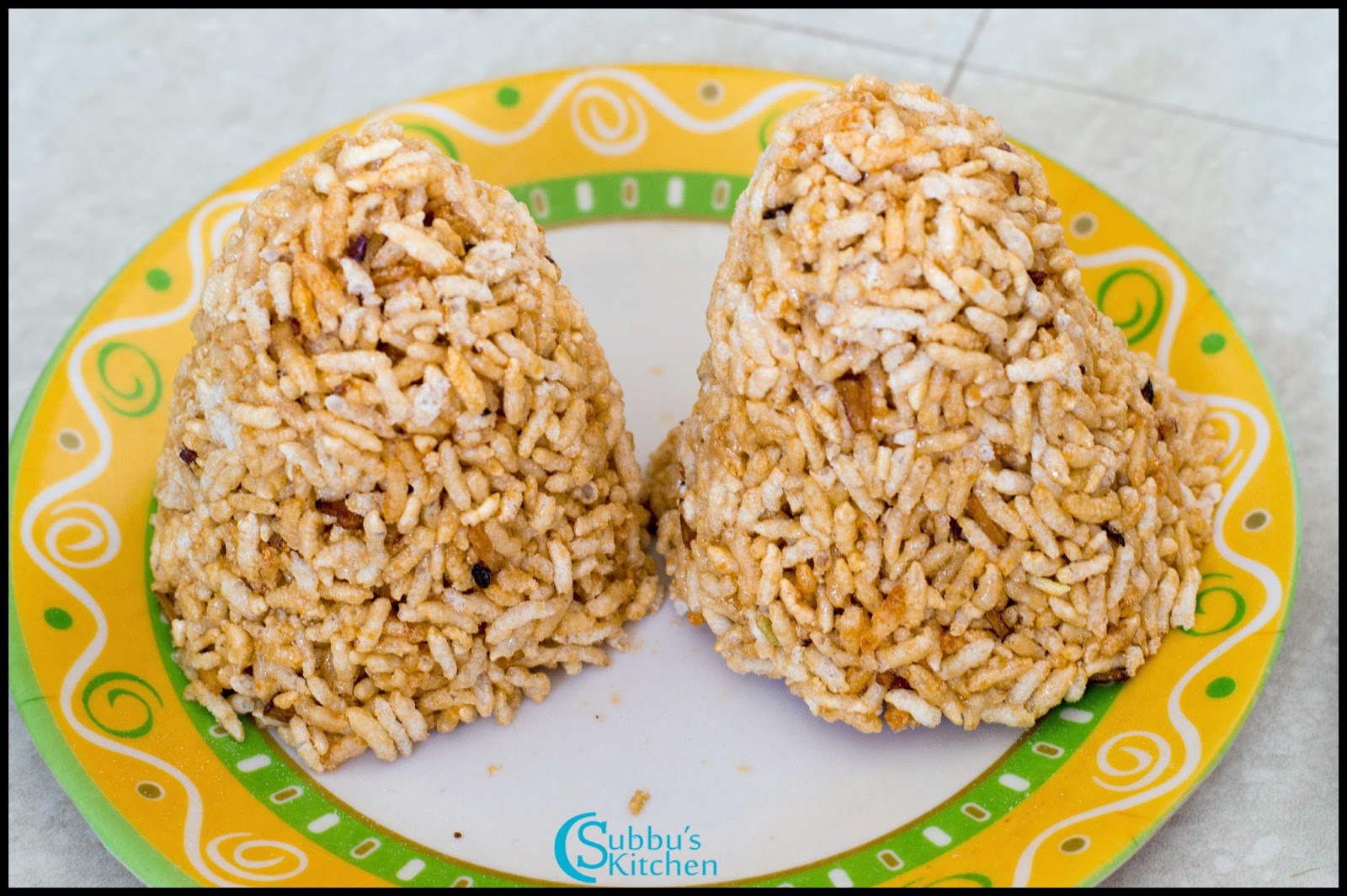 Pori Urundai Recipe | Aval Pori Urundai Recipe | Nel Pori Urundai ...