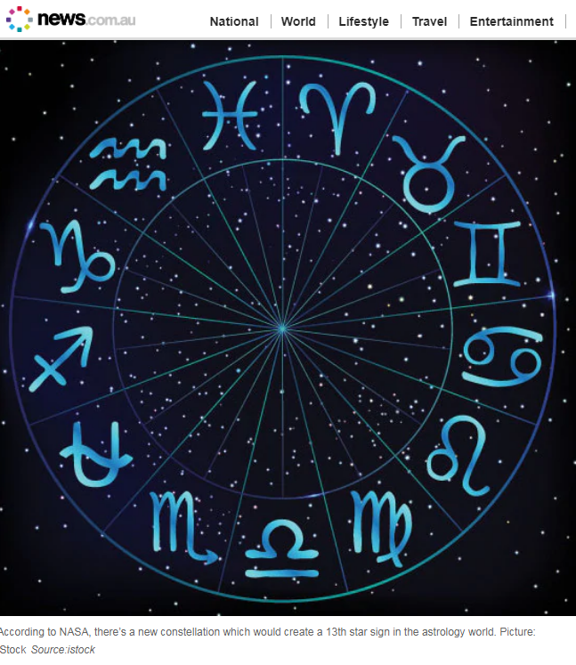 Just Watching the Wheels Go Round: Ophiuchus? U ... Can FO with Your ...